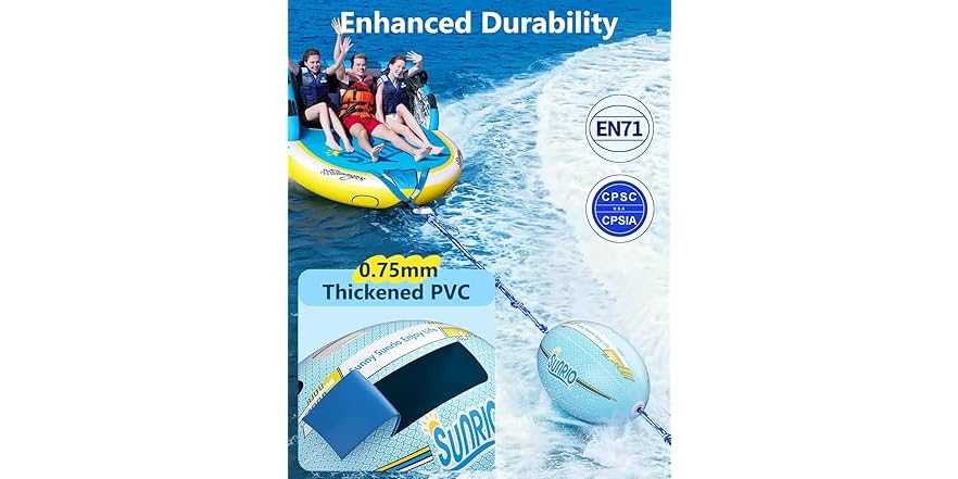 Sunrio Towable Tube Rope Performance Ball