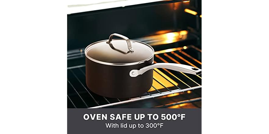 EPPMO Nonstick Saucepan with Cover