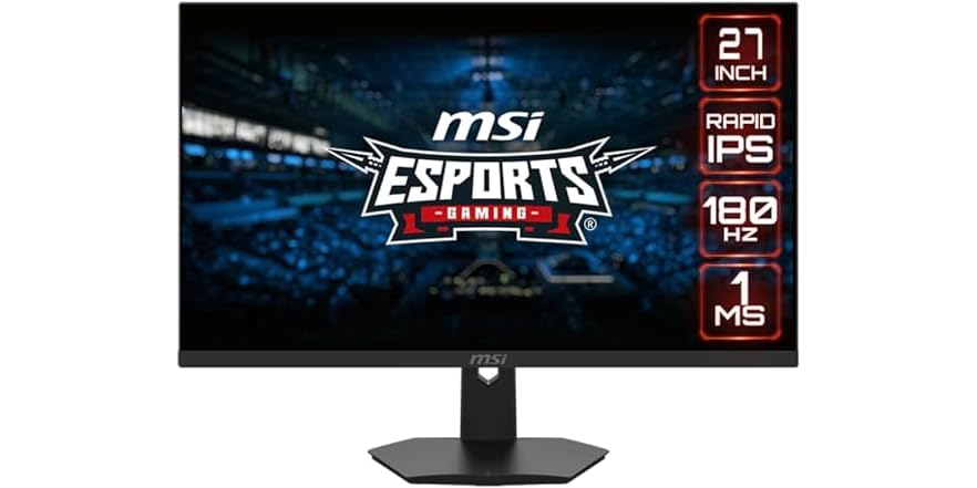 MSI 27" FHD Narrow Bezel Gaming Monitor