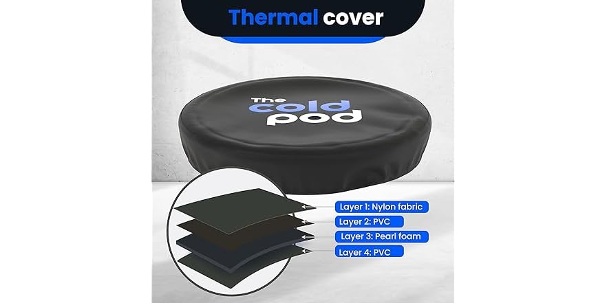 The Cold Pod Ice Bath Tub for Athletes XL with Cover