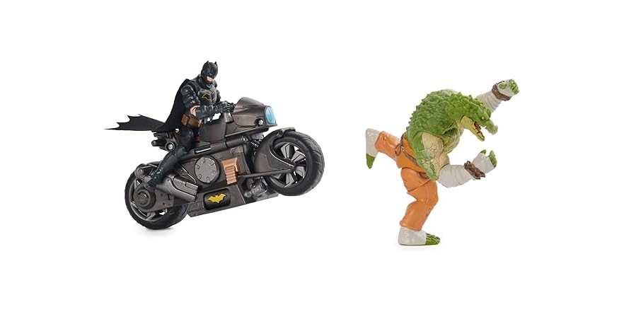 DC Comics Transforming Batcycle Pack