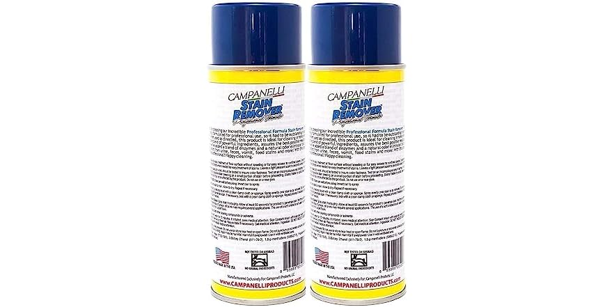 (2 Pack) Campanelli's Professional Formula Stain Remover