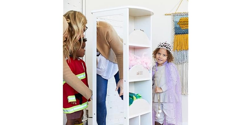 ECR4Kids Rotating Dress-Up Carousel