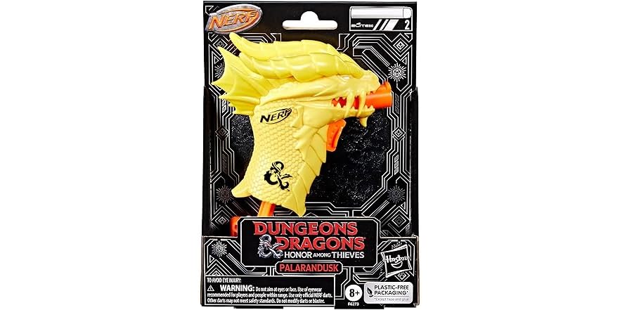 NERF Dungeons & Dragons Blaster, 2 Darts