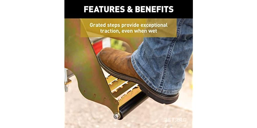 RETRAC Highrise Folding Rear Semi Truck Step