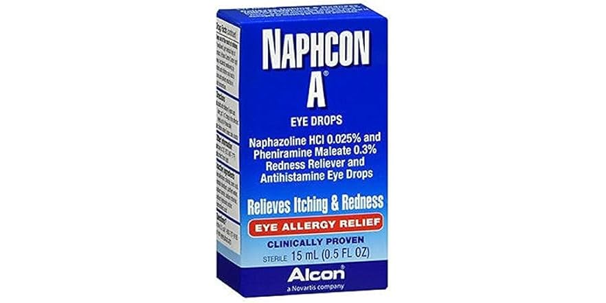 NAPHCON A Eye Drops, 15 ml (Pack of 3)