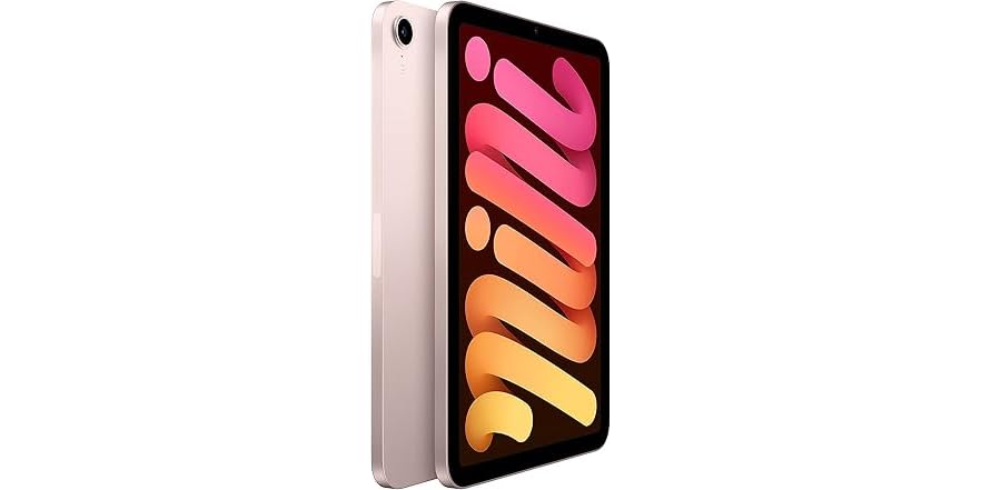Apple - iPad mini with Wi-Fi - 64GB - Pink (Renewed) (Open Box)