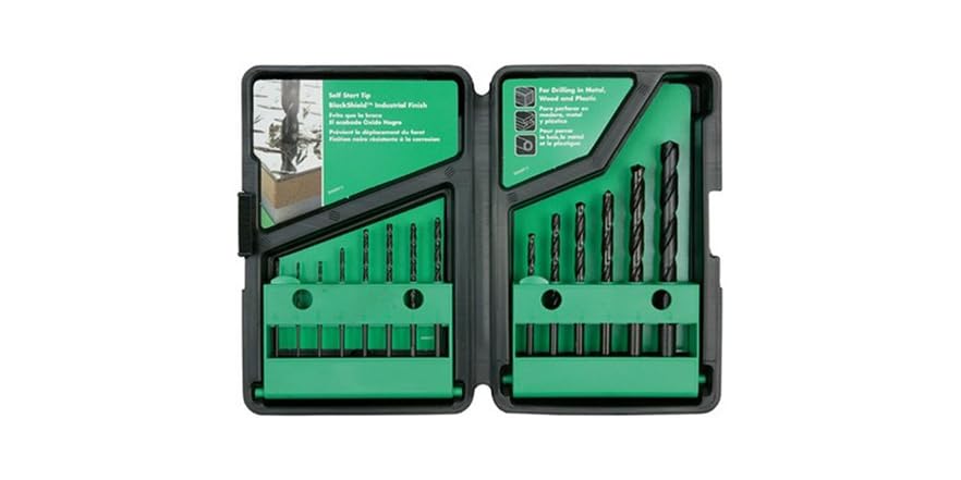 Hitachi 14-Piece Black Gold Drill Bit