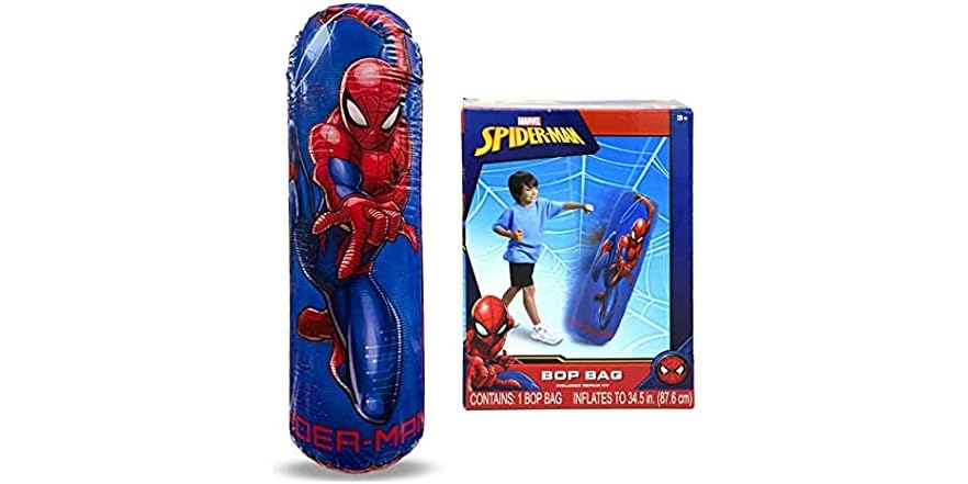 Spiderman Inflatable Punching Bop Bag