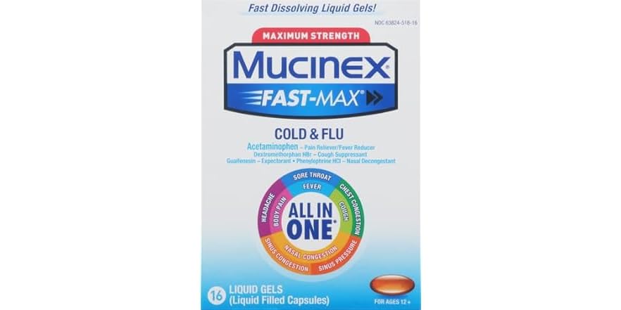 Mucinex Cold & Flu All-in-One 2-Pack