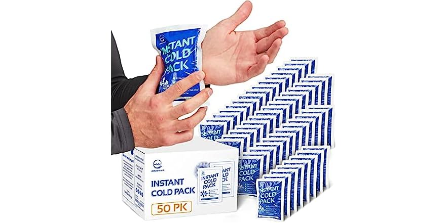 AllSett Health 50 Pack - Instant Cold Pack