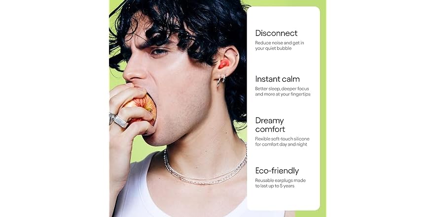 Loop Quiet 2 Ear Plugs, Golden Hour