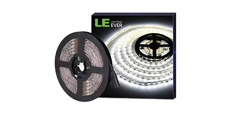 Lighting EVER LE 16.4ft LED Strip Light, Super Bright,