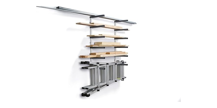 BORA 6 Tier Wood Organizer & Storage Metal Rack