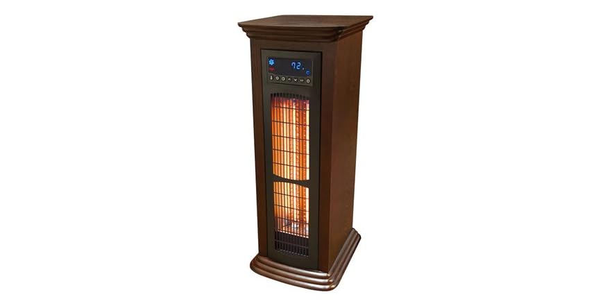 Wood Tower Heater - 2 Wrapped Elements