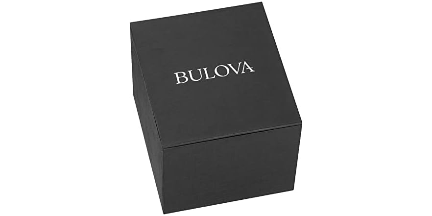 Bulova Leather Men's Watch 96A133