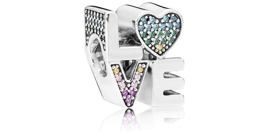 PANDORA Love Multi Colored Crystal CZ