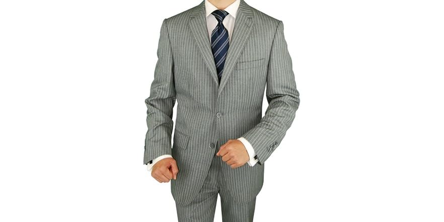 Bianco B Italian Made Men's Trio Suit