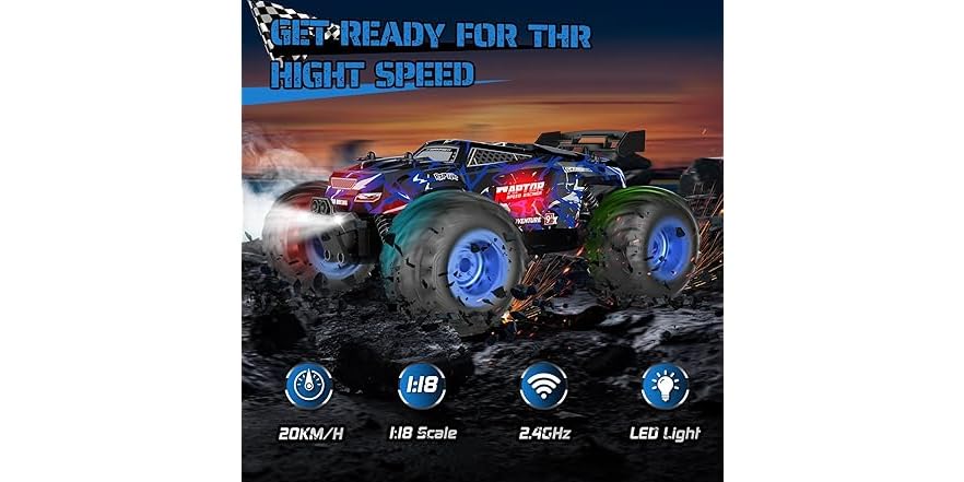 Remote Control Multi-Terrain Car