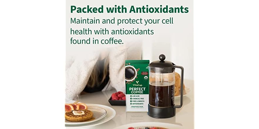 VitaCup Perfect Low Acid Coffee Beans