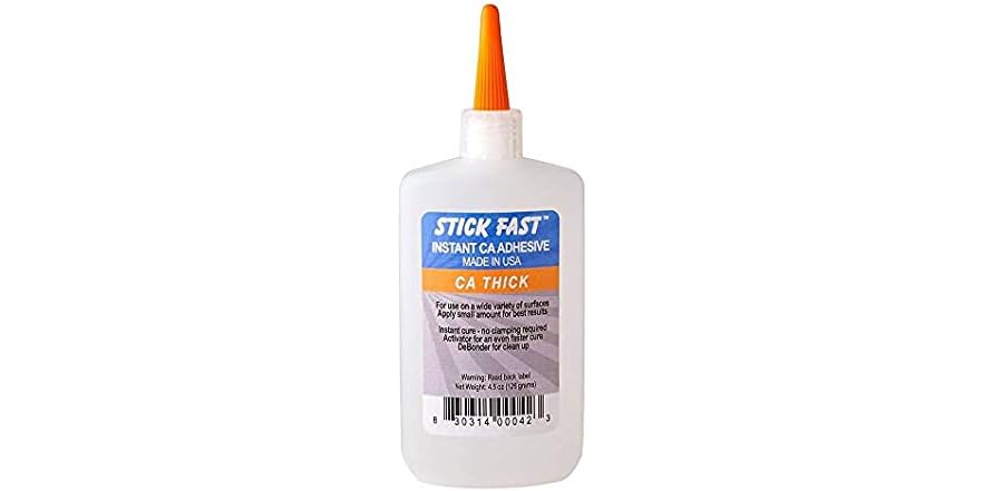 Stick Fast CA Adhesive, Thick 4 oz.