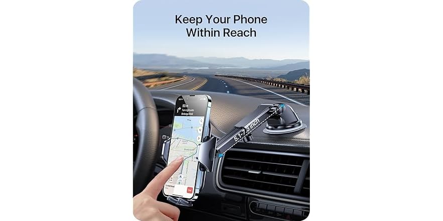Car Windshield Phone Mount Holder