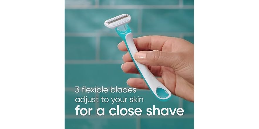 Gillette Venus Tropical Value Pack 6 Disposable Razors 3 Blades