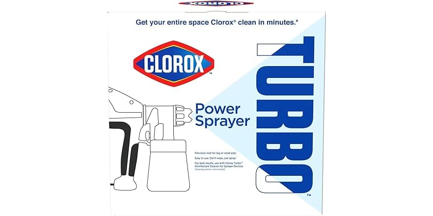 CloroxPro Turbo Handheld Power Sprayer