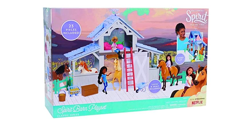 Spirit Riding Free Barn Playset