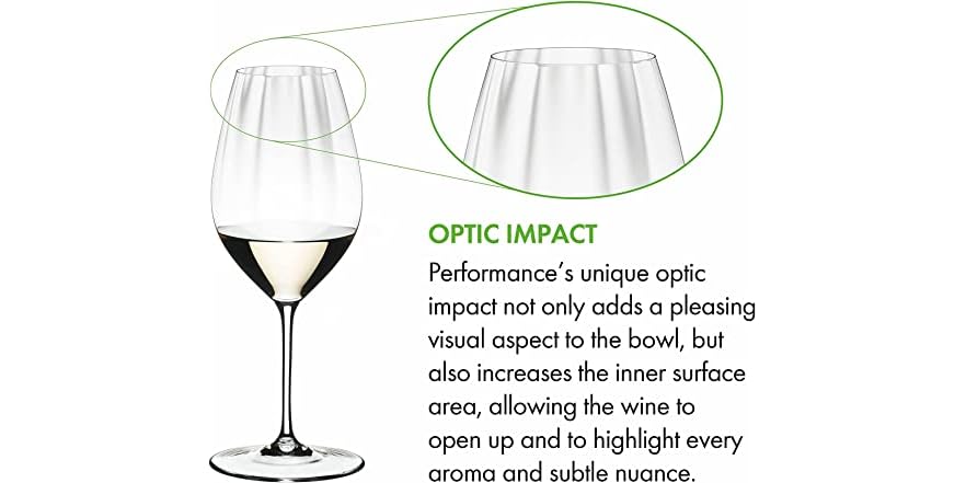 Riedel 588415-RWR Riedel Performance All Purpose Red & (Open Box)