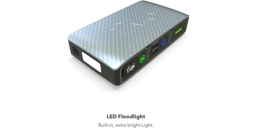 HALO Bolt 44400mWh Portable Powerbank & Car Jump Starter