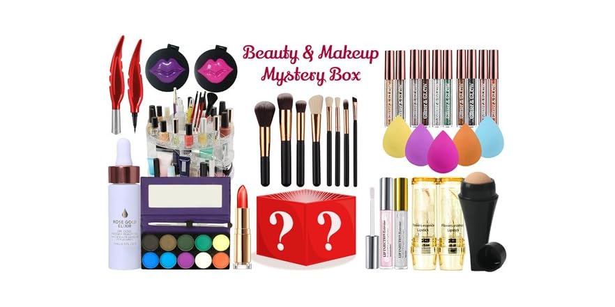 ULTIMATE 7-Piece Makeup and Cosmetics Mystery Box