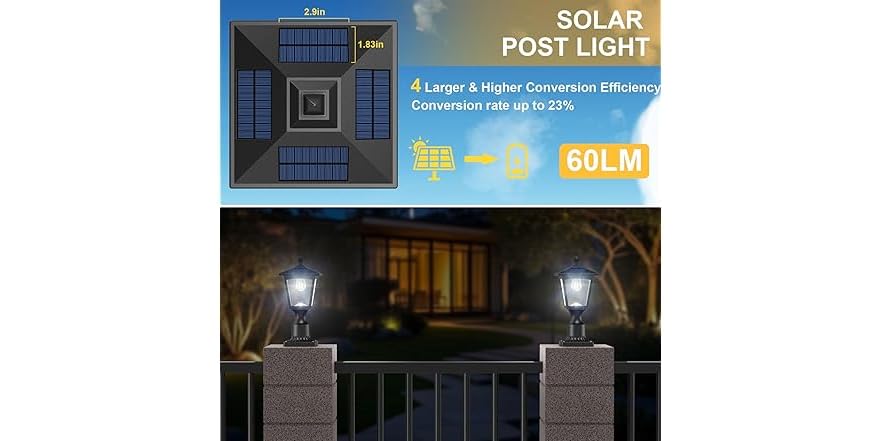 Solar Lamp Post Lights