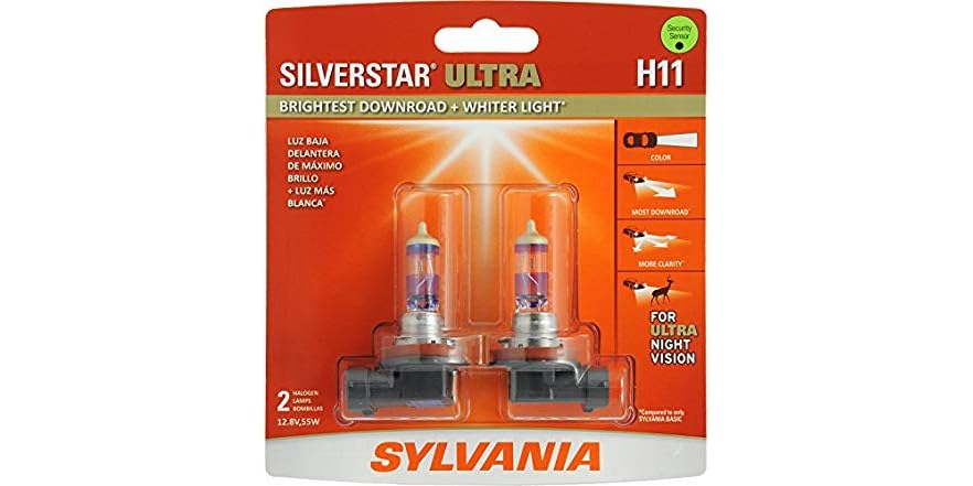 Sylvania H11SU.BP2 SYLVANIA - H11 SilverStar Ultra