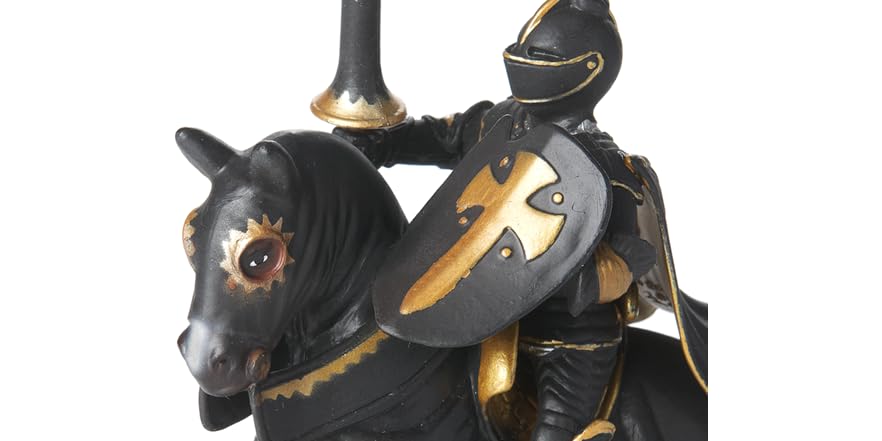 Black Knight on Horse