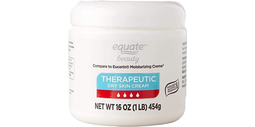 Equate Therapeutic Dry Skin Cream, 16 oz