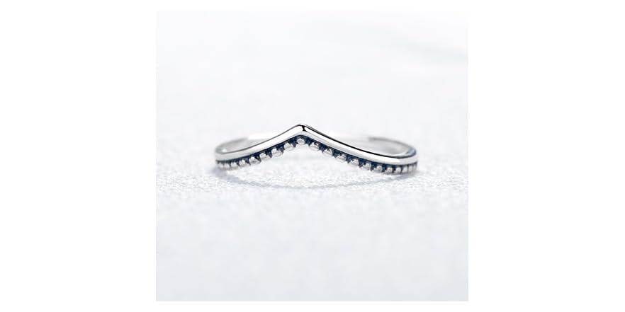 Sterling Silver Chevron Ring