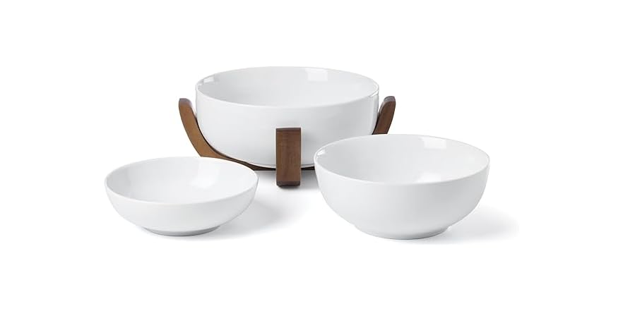Oneida Serveware, 24 Seven 3-Piece Nesting Bowl Set