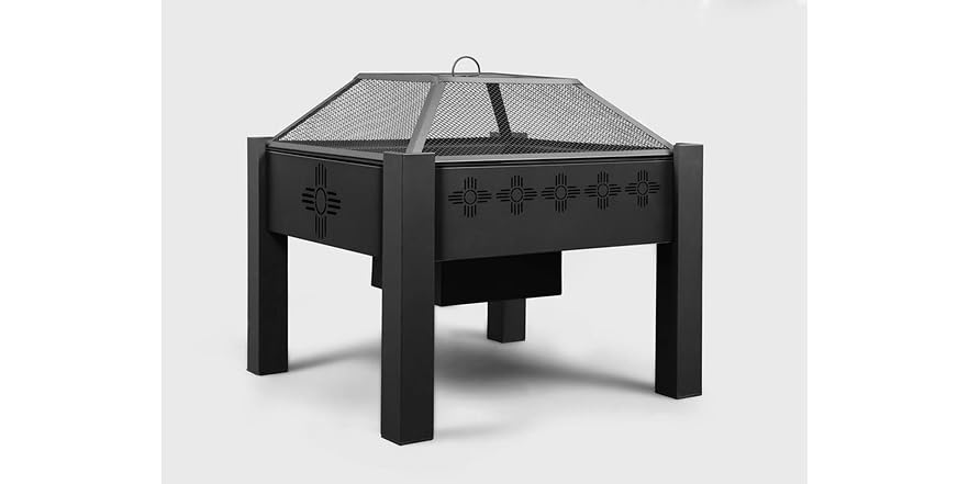 Woodburning Fire Pit, Modena SW Sun