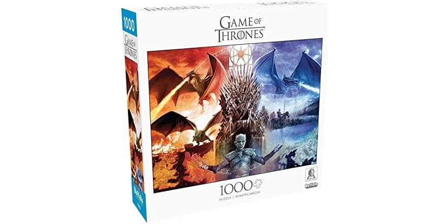 Game of Thrones: Fire and Ice - 1000 Piece Jigsaw Puzzle