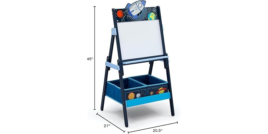 Space Adventures Wooden Activity Easel