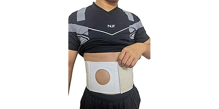 Realmedi Unisex Ostomy Abdominal Binder