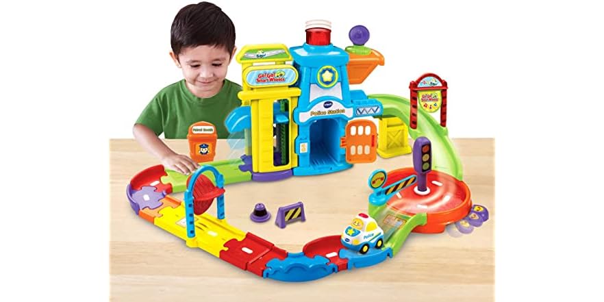 VTech Go! Go! Smart Wheels Police Station Playset