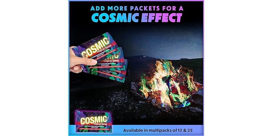 Magical Flames Cosmic Fire Color Packets