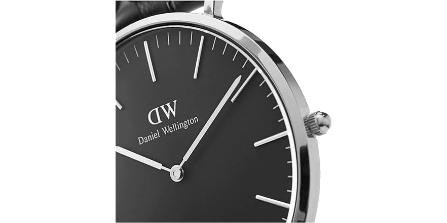 DW Silver/Black Sheffield Watch