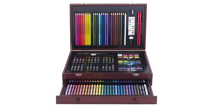 Art 101 142-Piece Wood Art Set