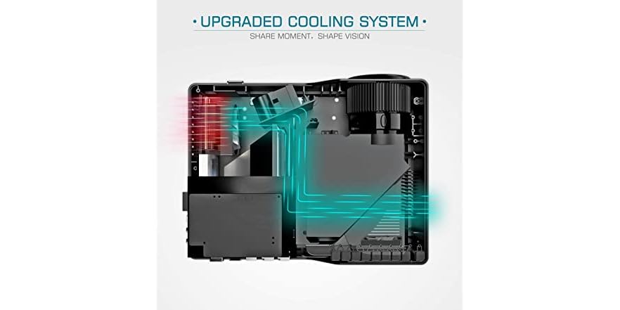 VANKYO Performance V600 Native 1080P LED Projector