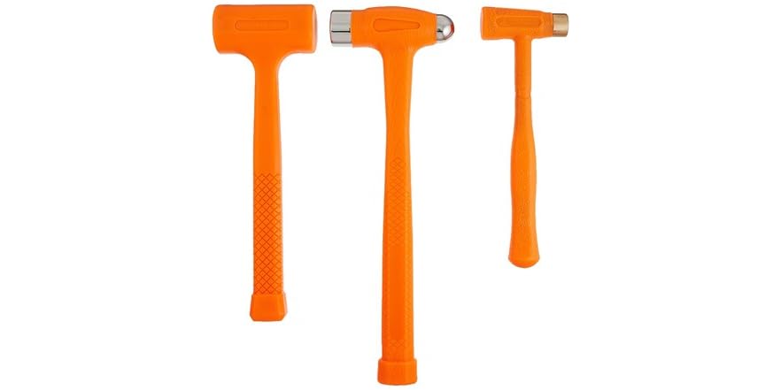 3-Piece Dead Blow Hammer Set