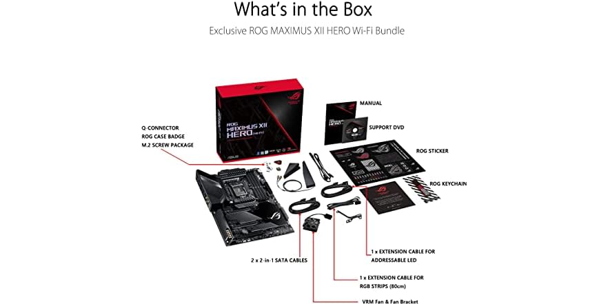 ASUS ROG MAXIMUS XII HERO Z490 (Open Box)