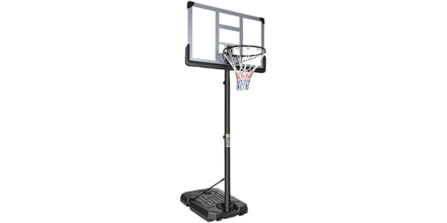 Portable Basketball Hoop 6.5-10ft